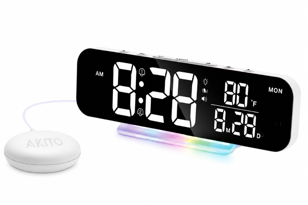 AKITO Vibration Alarm Clock